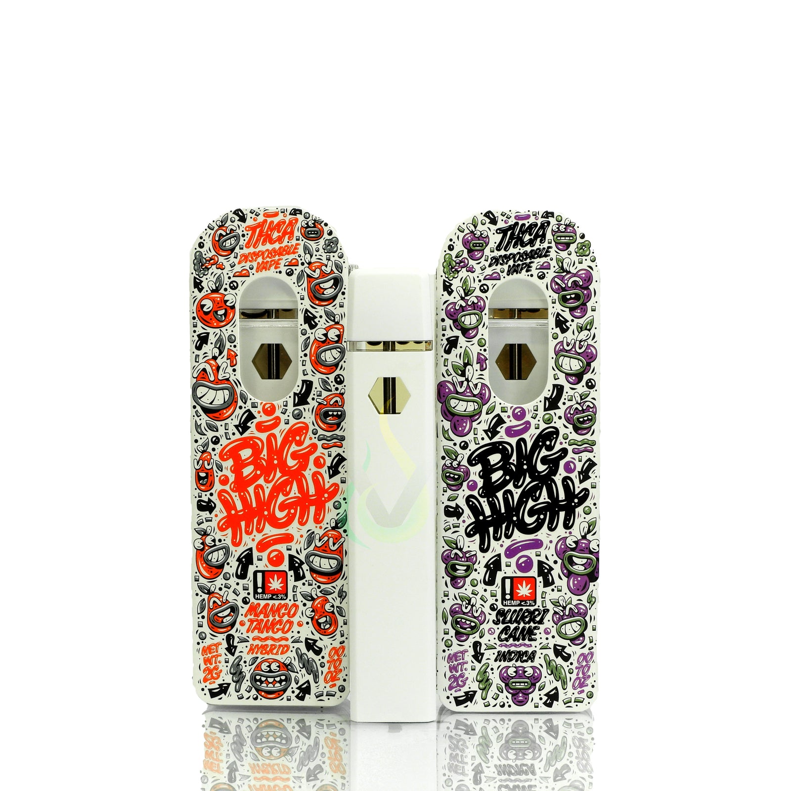 Big High THCA 2G Disposable Case