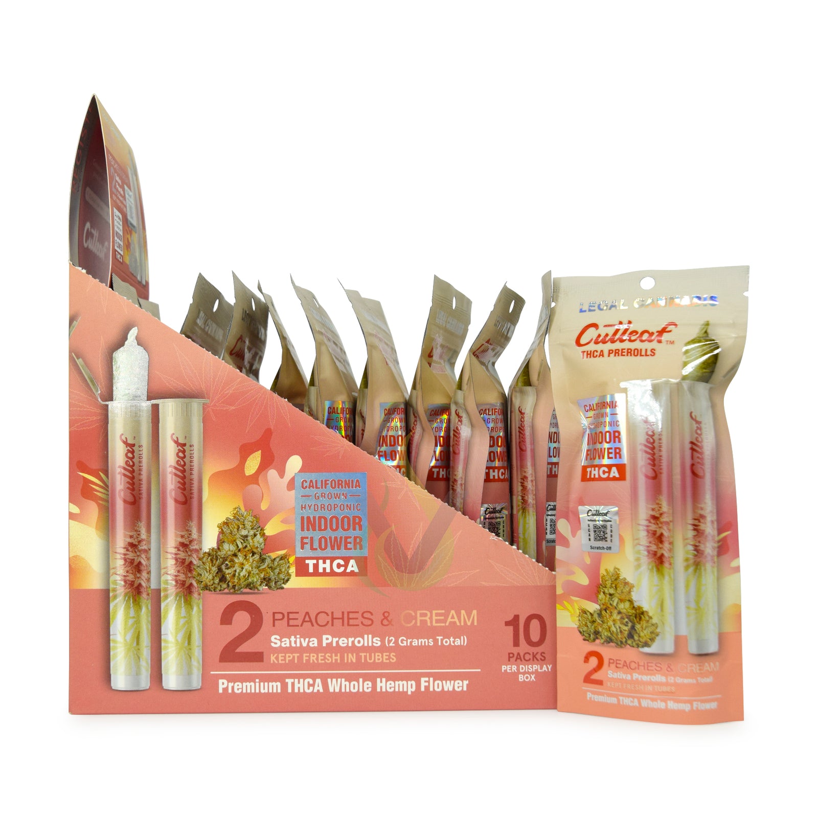 Cutleaf THCA Pre-Rolls Case