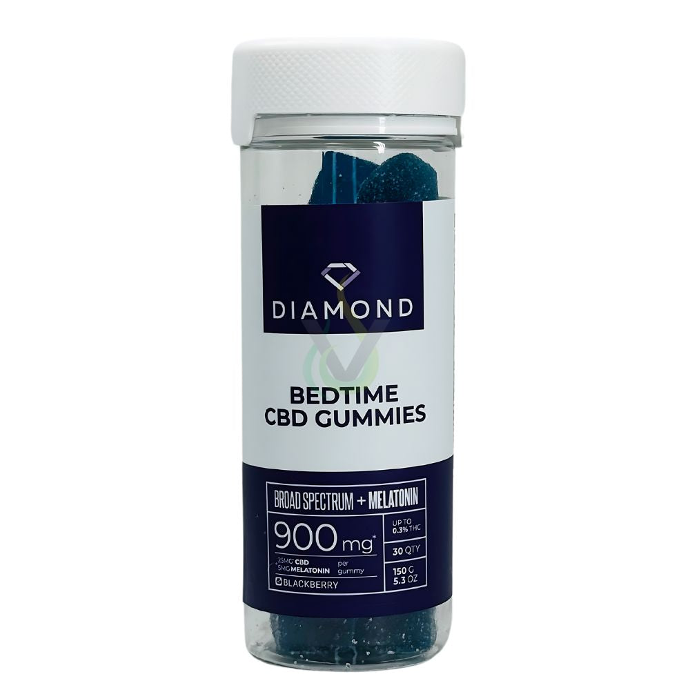 Diamond CBD Broad Spectrum + Melatonin 900mg Bedtime Gumm...
