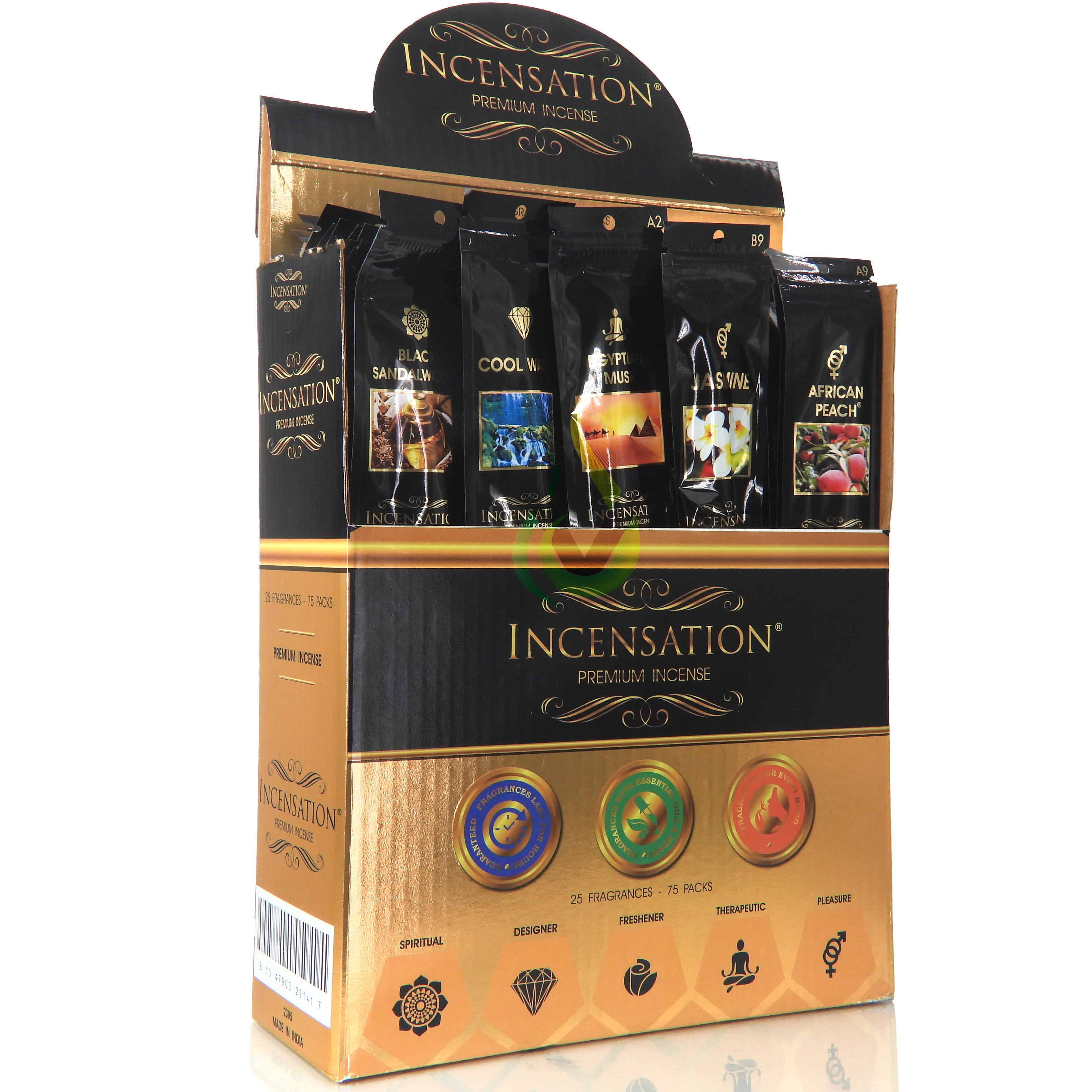 Incensation Premium Incense Sticks Display Case