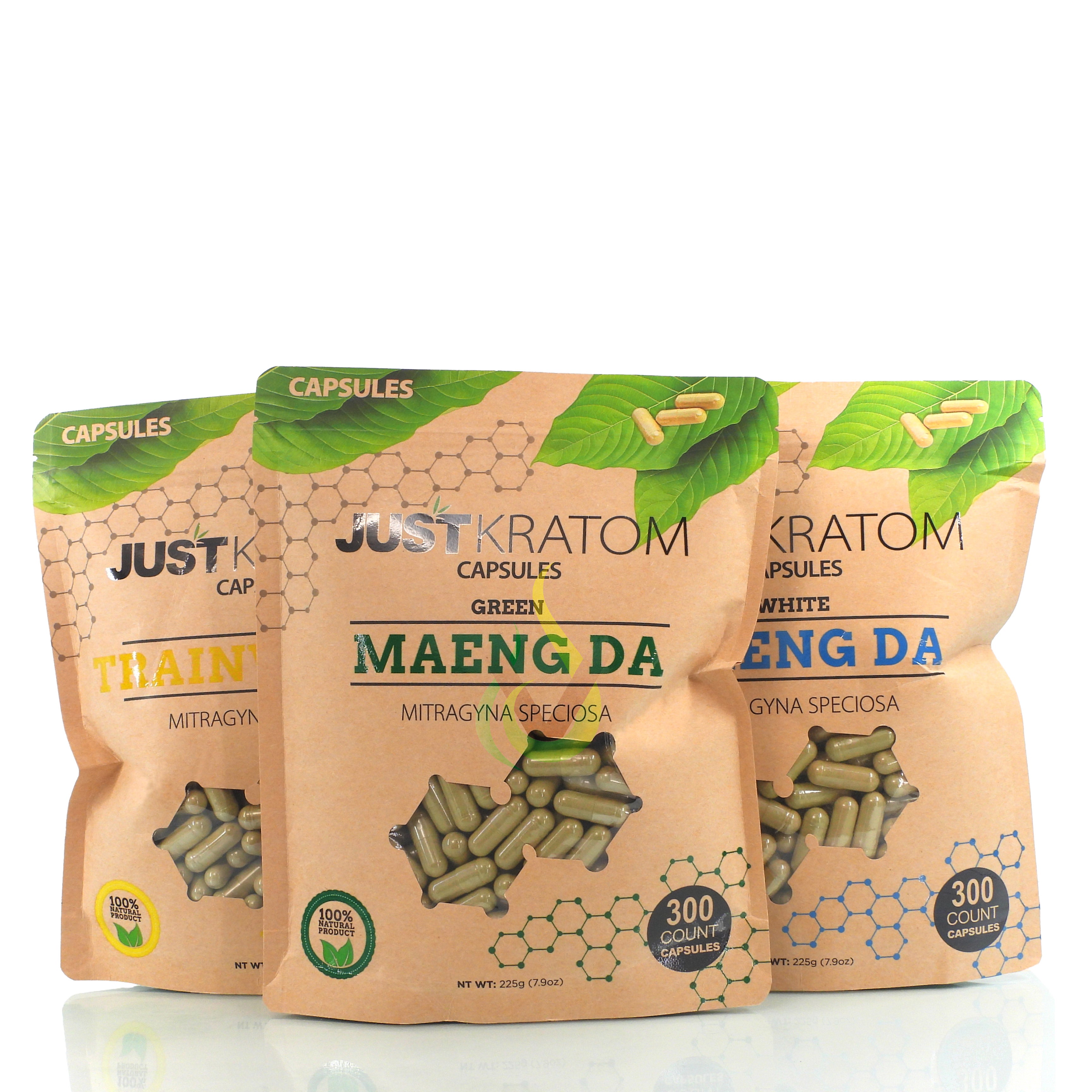 Just Kratom 300ct Capsules – Premium Wholesale Kratom
