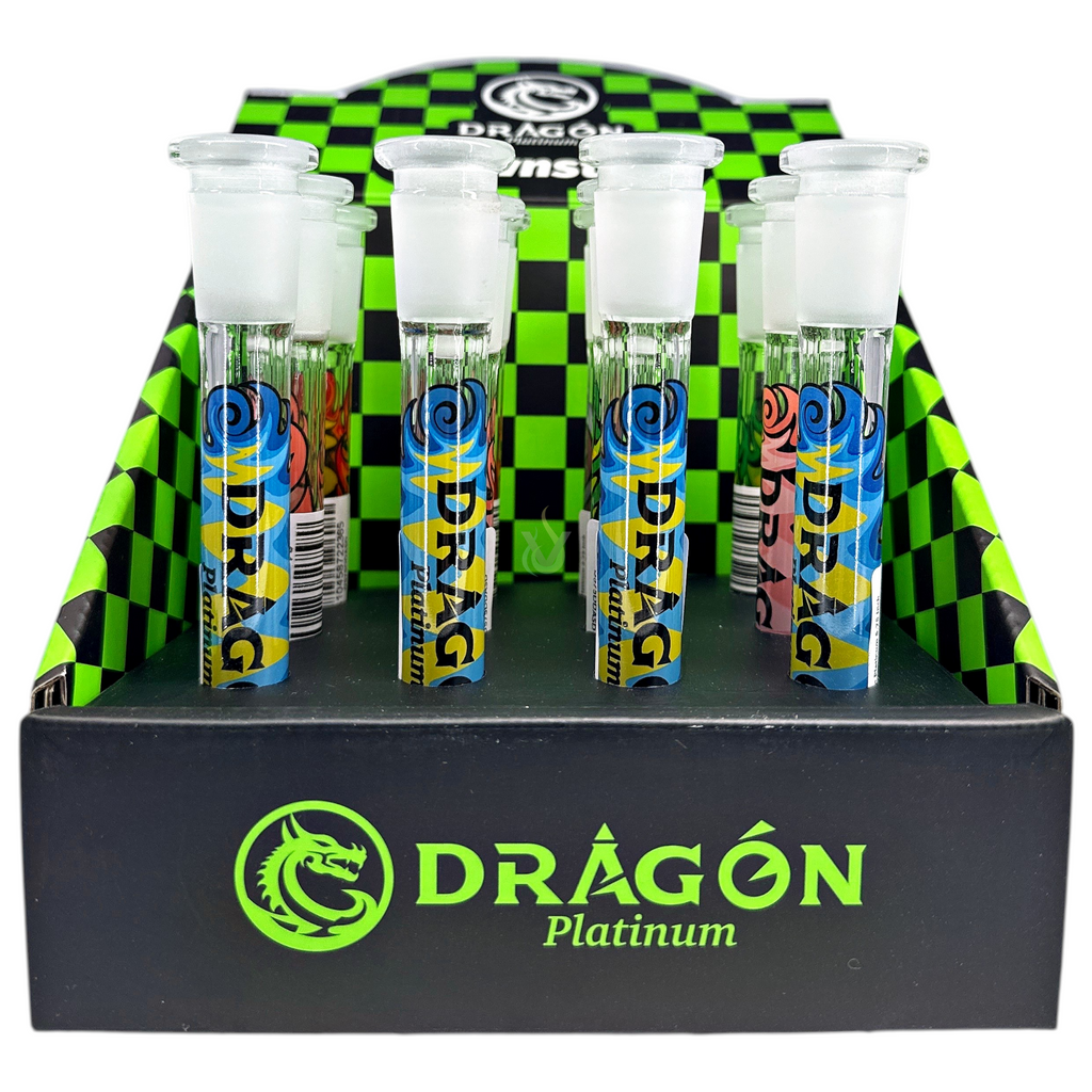 Dragon Platinum 5.75 Inch Diffused Downstem Wholesale - The Vapor Supplier