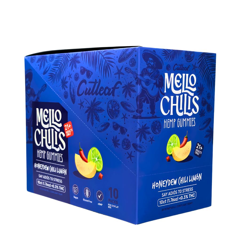 Cutleaf Mello Chilis Hemp Gummies Wholesale - The Vapor S...