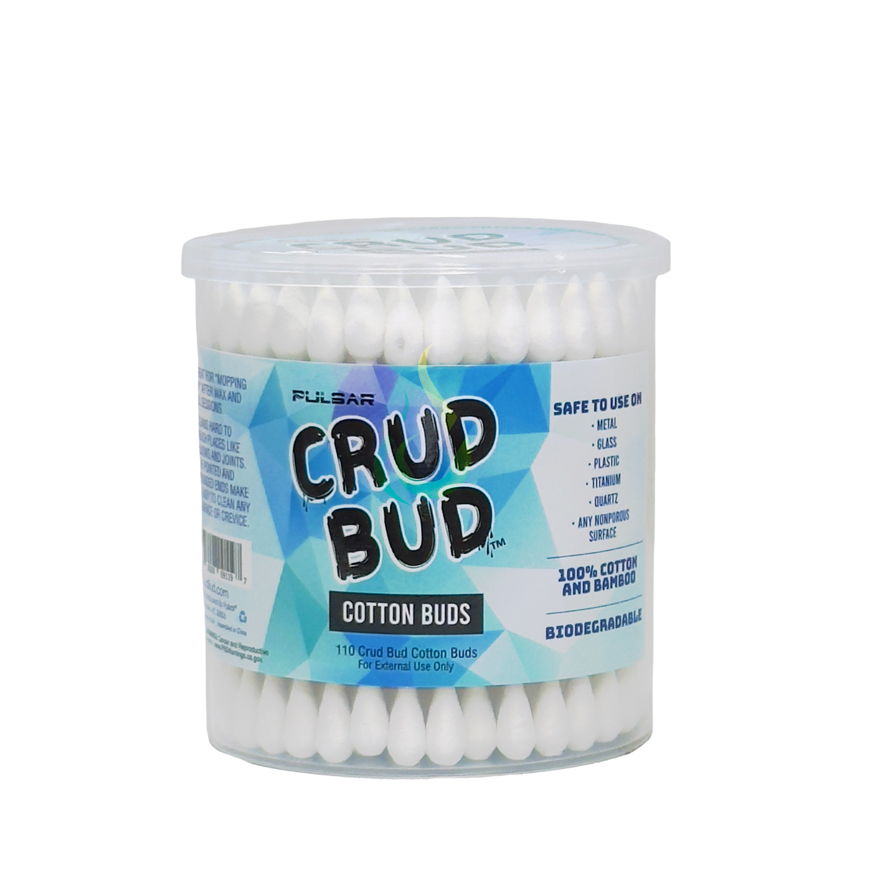 Pulsar Crud Bud Dual Tip Cotton Buds - 110ct Tub Wholesale
