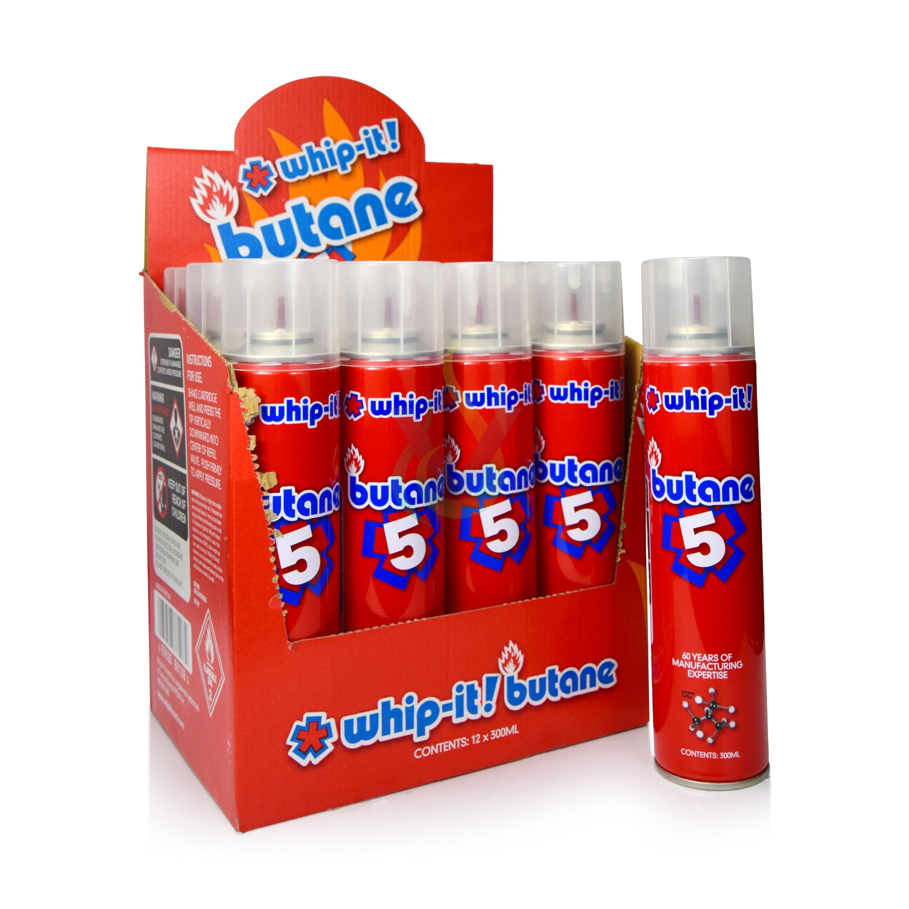 Whip It Butane 5x Case