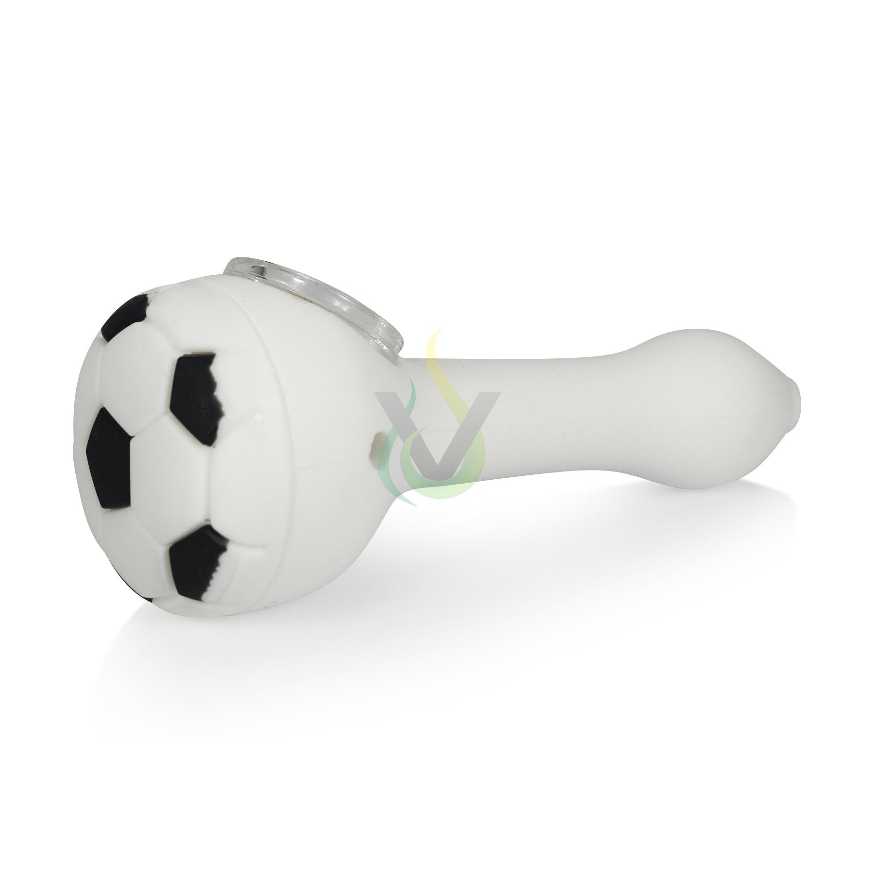 Silicone Soccer Spoon Hand Pipe | Durable & Fun Smoking Accessory